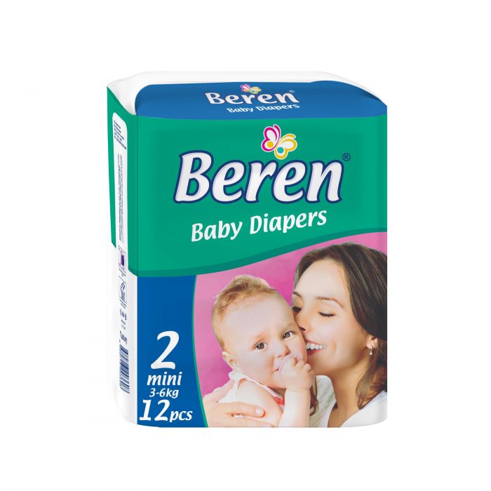 Beren 2 No Mini 12’li – Baby Diapers